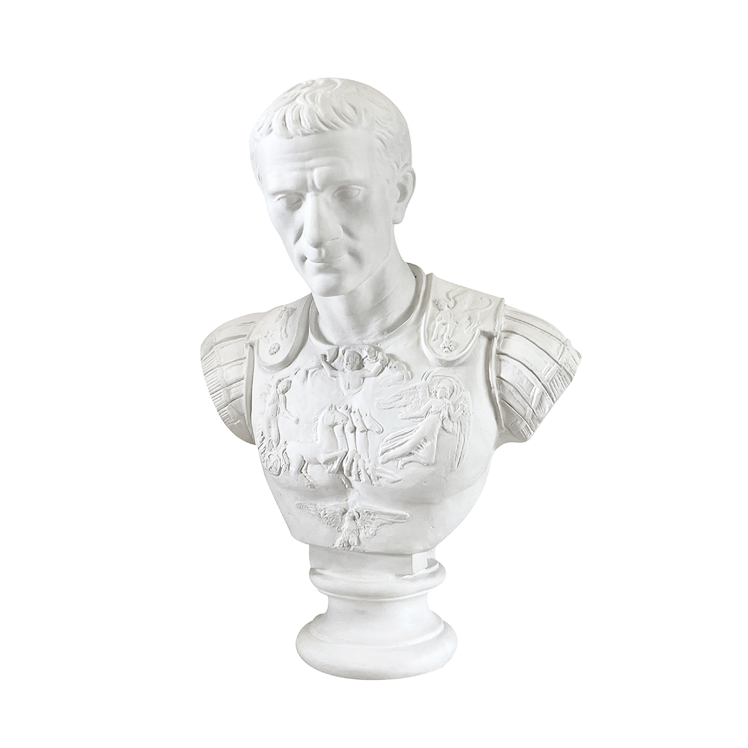 The Bust of Julius Caesar in Plaster